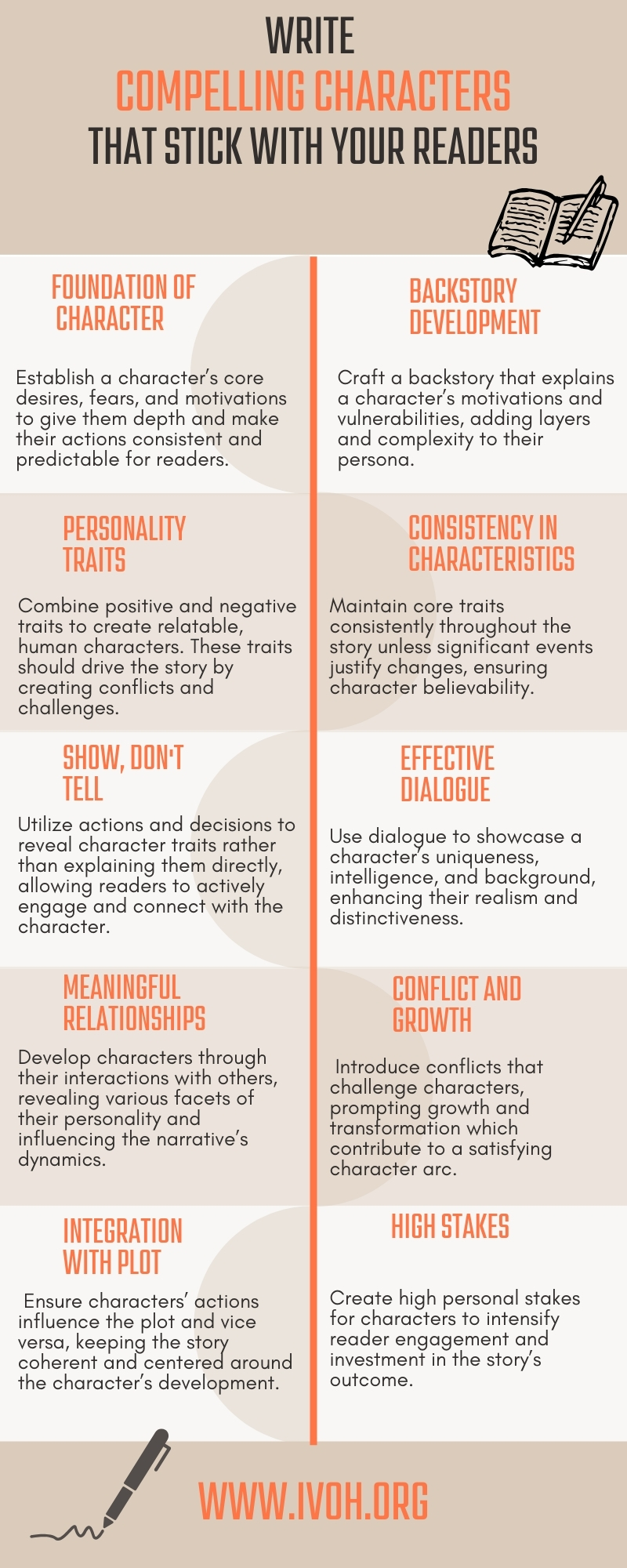 How to Write Compelling Characters That Stick With Your Readers